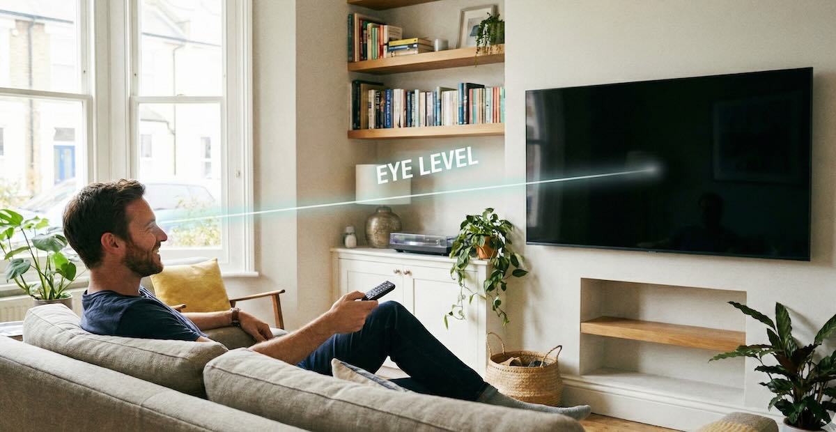 Best Height to Mount a TV: Get the Perfect Viewing Angle - TVMounty